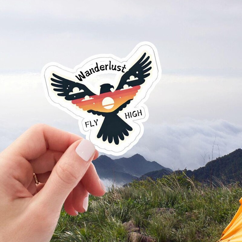 Wanderlust Decal - Etsy