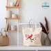 Red Cardinal Bird Cotton Canvas Tote Bag,cardinal Bird Lover Gift ...