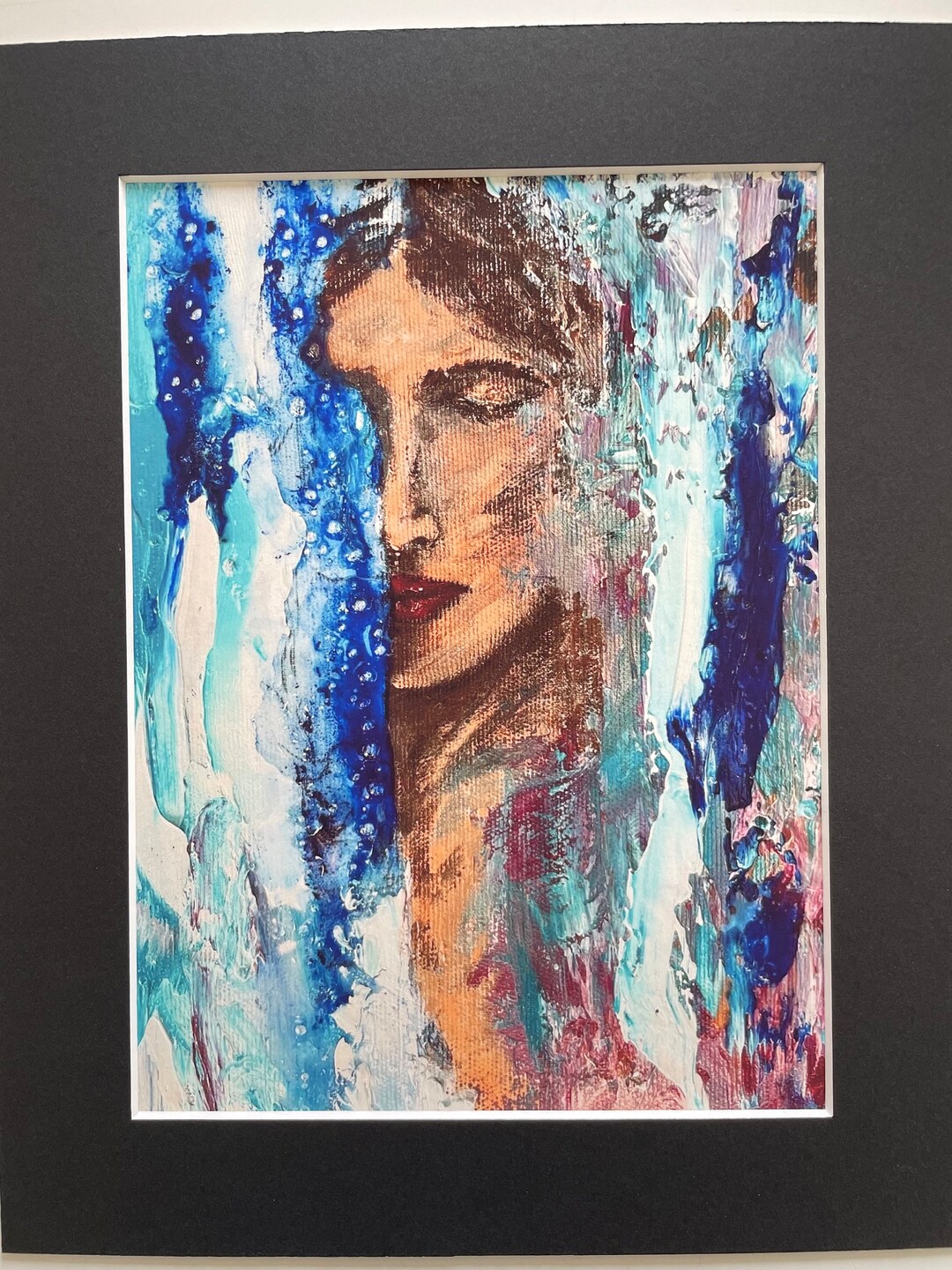 What is Reality Photoprint From Original Acyrlic Painting With ...