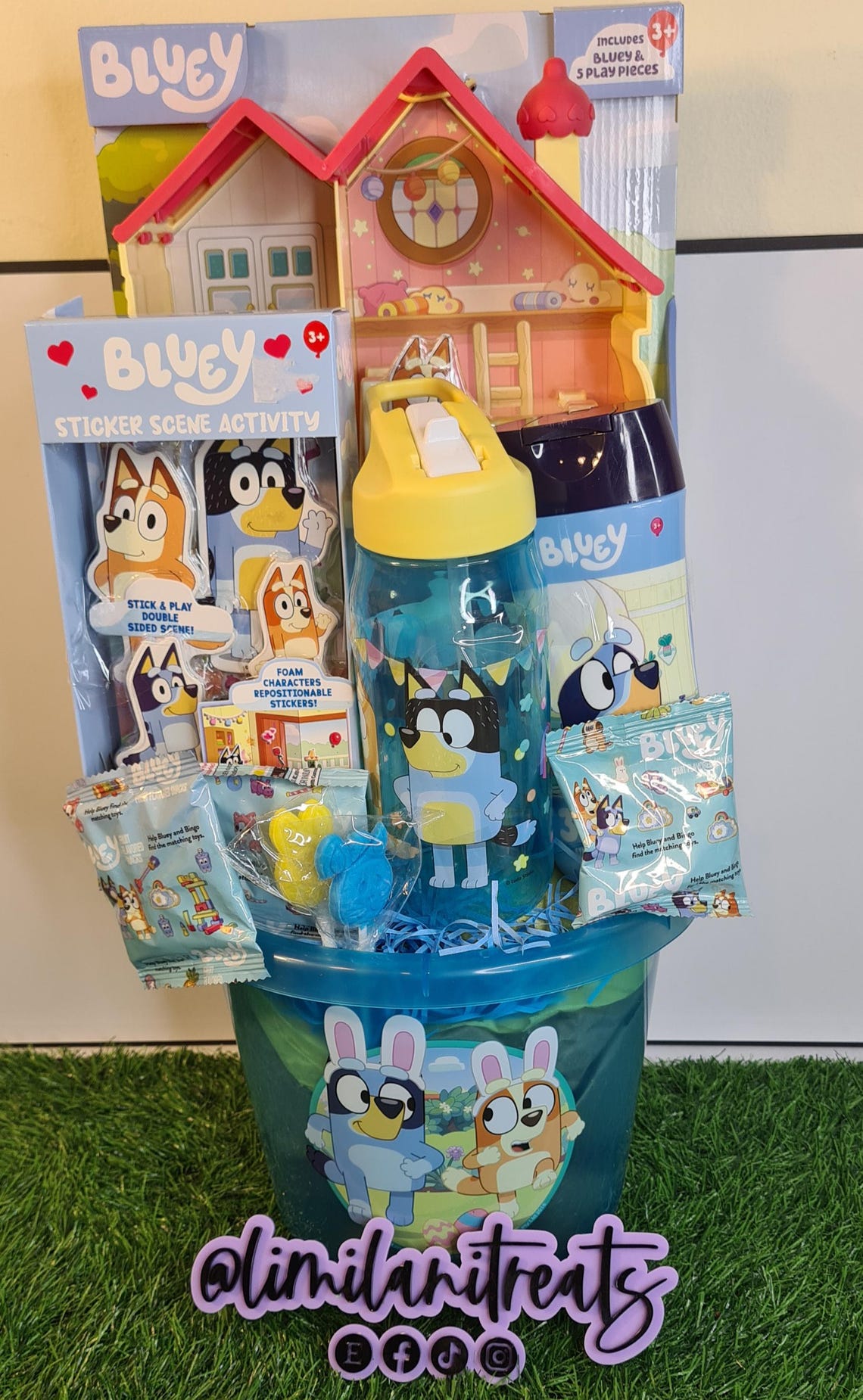 Bluey Easter Gift Basket: Character Treats for Kids - Etsy