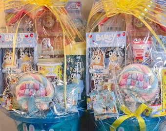 Bluey- Prefilled Gift Basket - Etsy