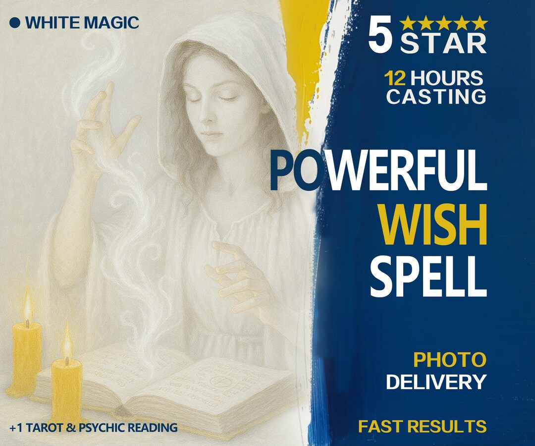 Powerful Wish Spell | 12-hour White Magic | Manifest Desires Align ...