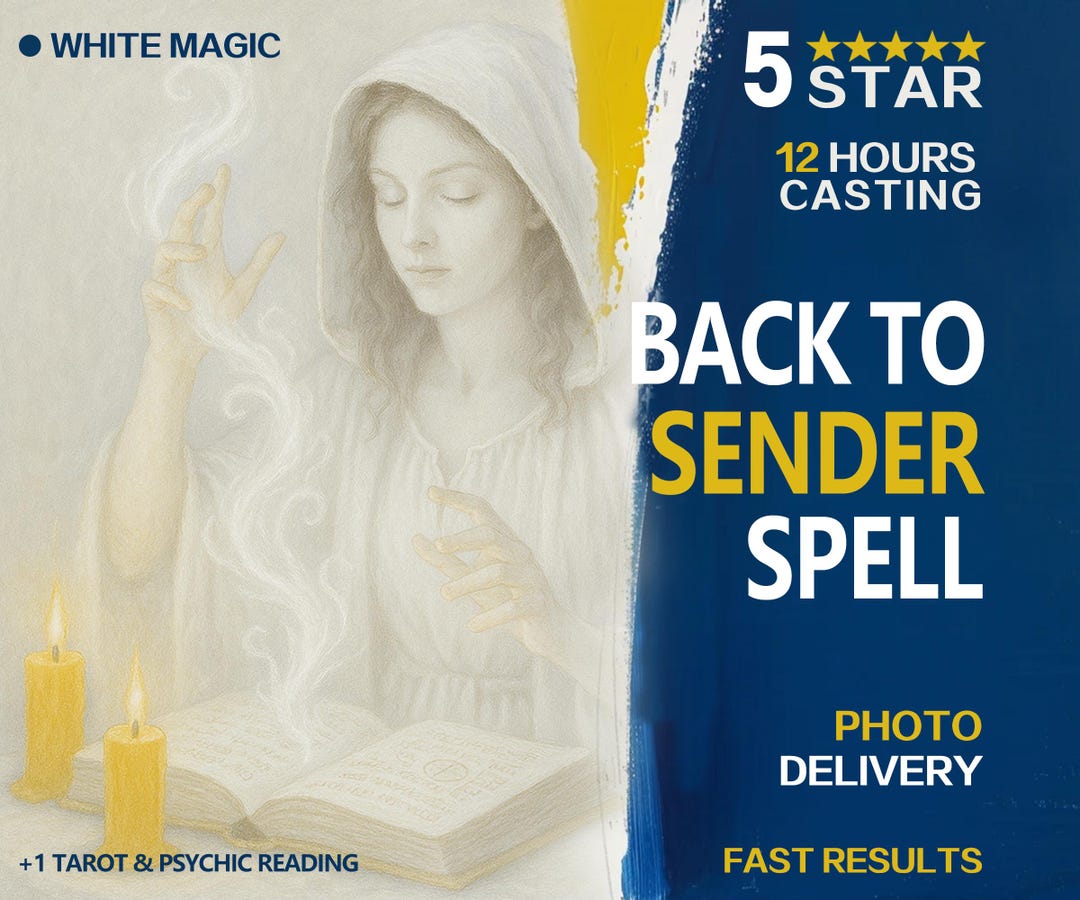 Return to Sender Spell | 12-hour White Magic Back to Sender Spell ...