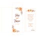 Customizable Rustic Bohemian Wedding Card & Money Envelope | Editable ...