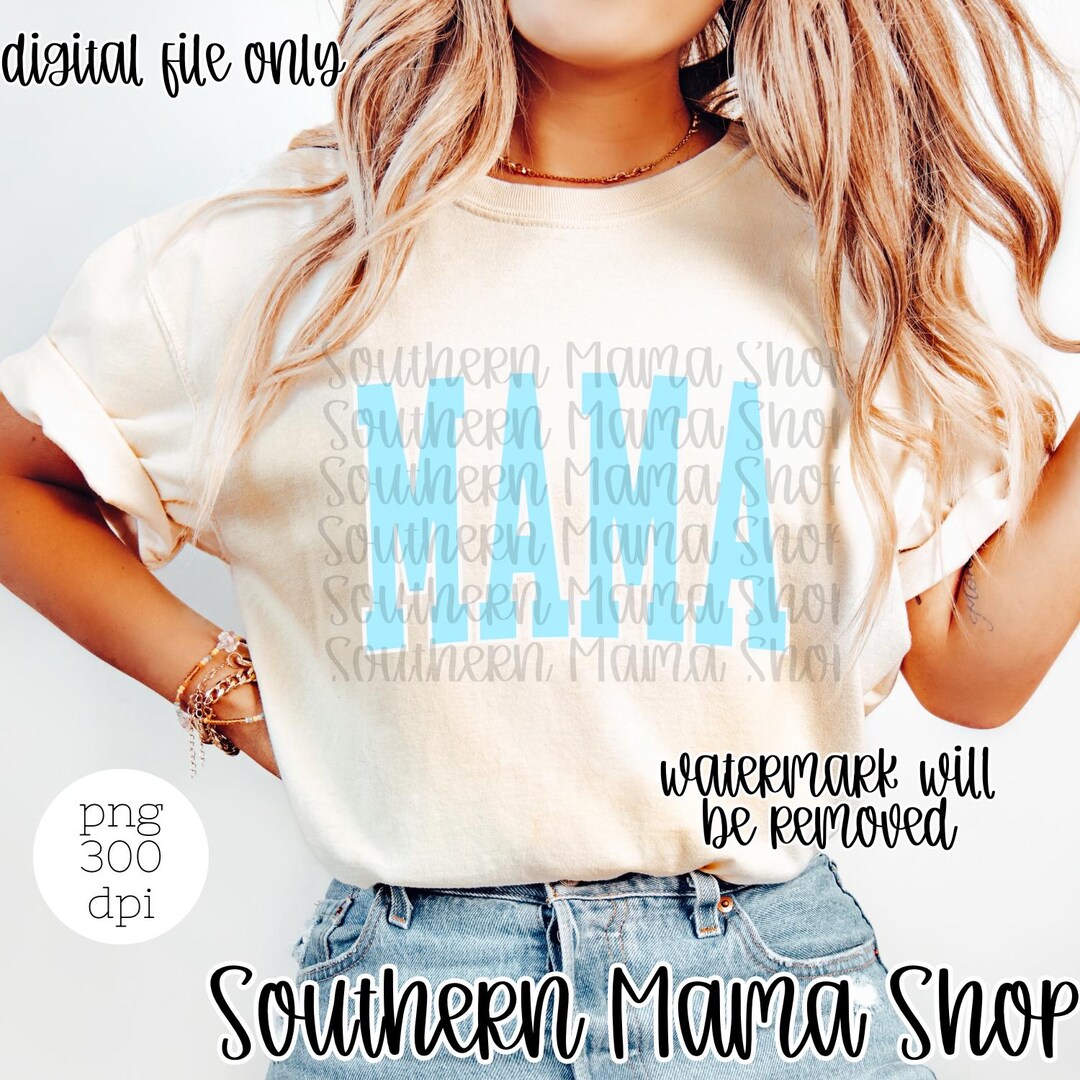 Blue Blockletter Mama PNG | Boy Mama Shirt Png, Mama Png, Mama Shirt ...
