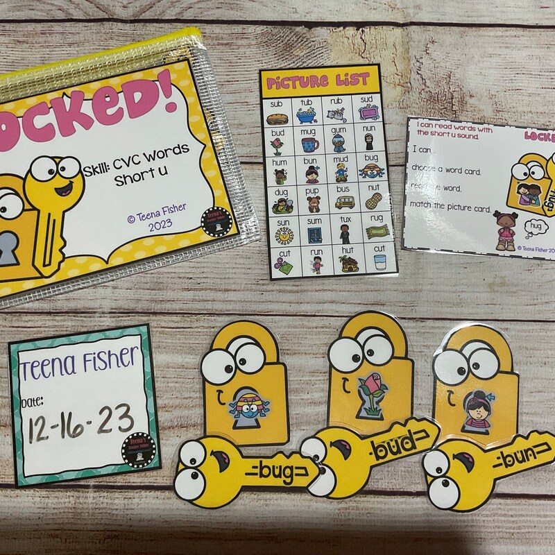 Task Boxes Autism Cvc - Etsy