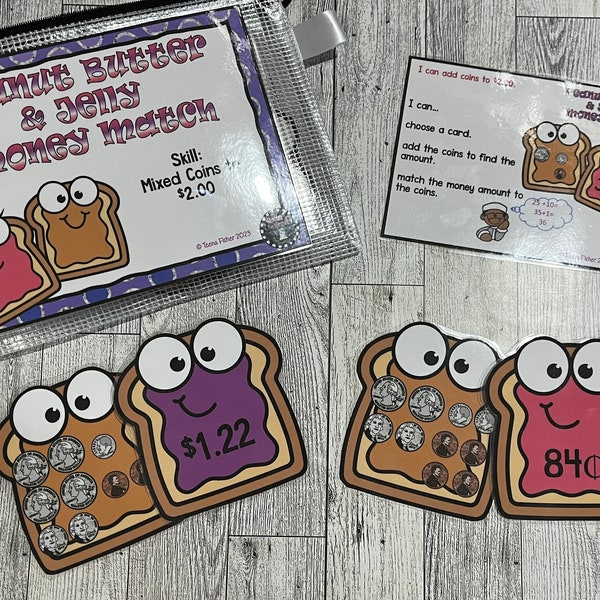 First Grade Math Games Task Box - Etsy