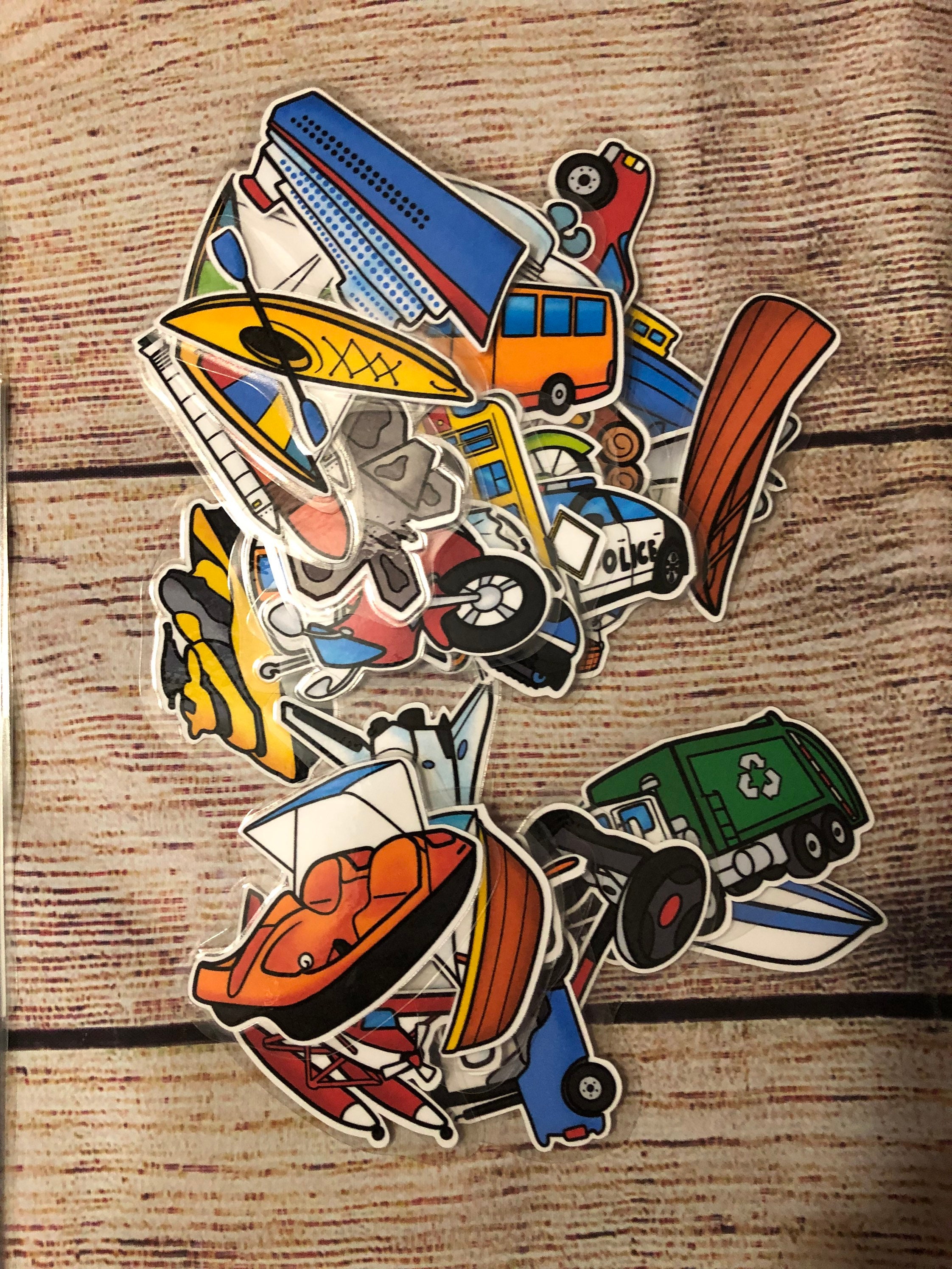 Transportation Sort Task Box Cards Preschool Busy Bag - Etsy