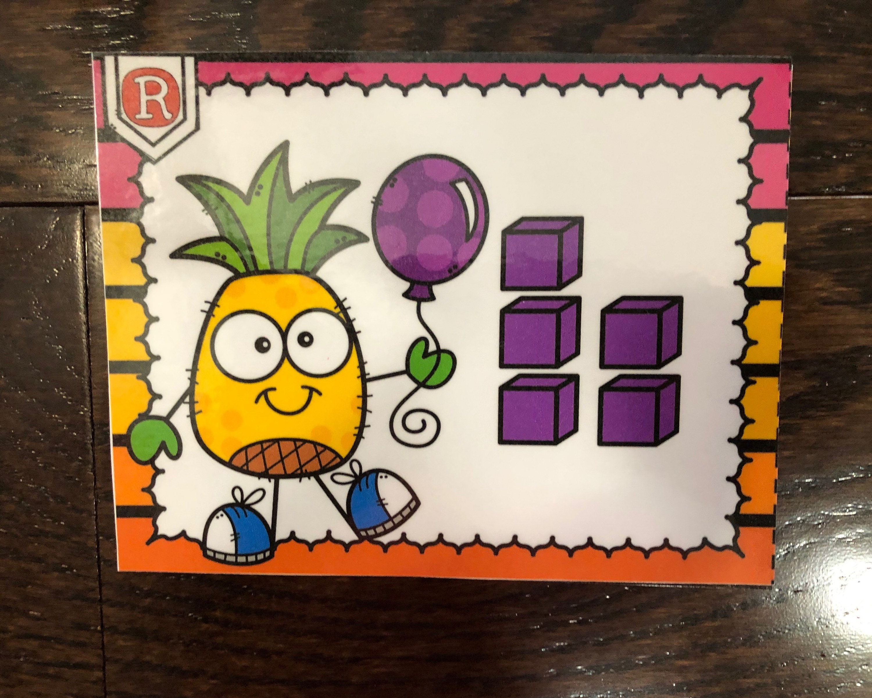 Pineapple Buddies Place Value 1-20 Task Cards Math Kindergarten First ...