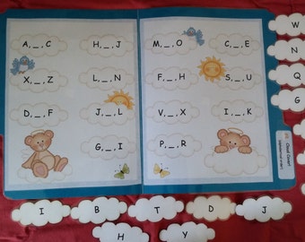 Abc File Folder Game | Etsy