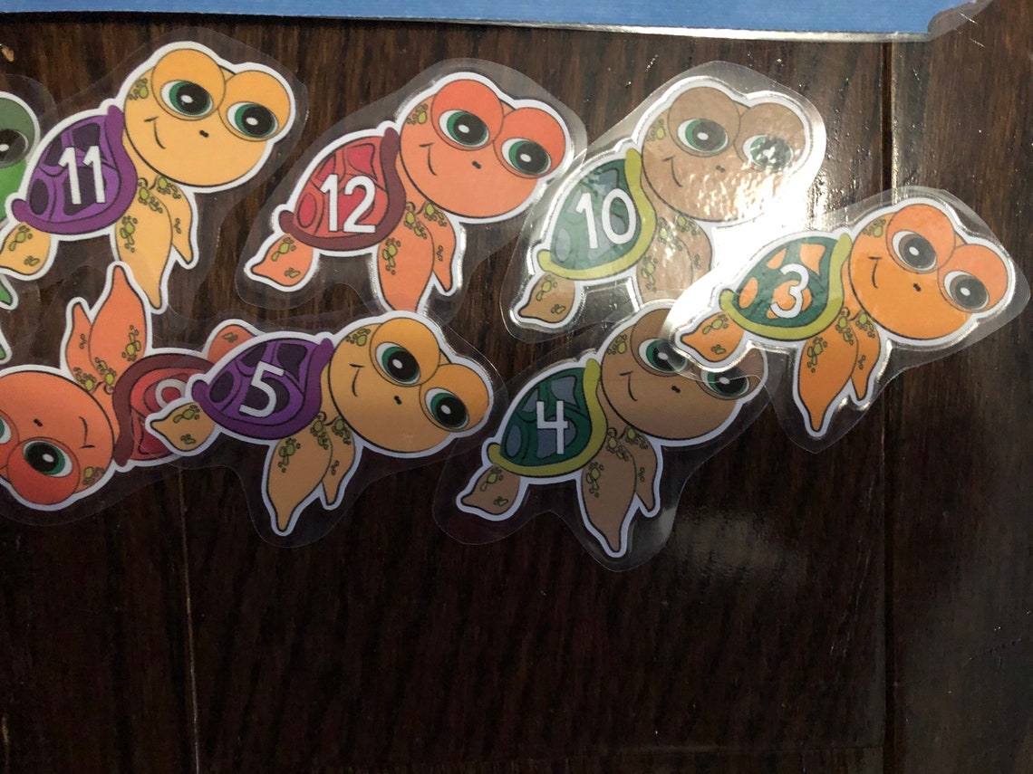 Sea Turtle Sums Addition 2 Facts 1-15 Math File Folder Game | Etsy