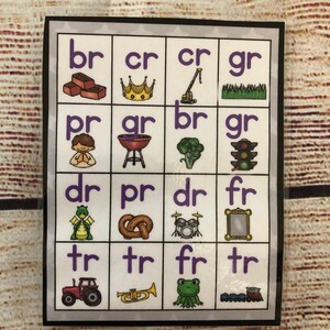 Raceway R Blends File Folder Game Literacy Center Phonics Kindergarten ...