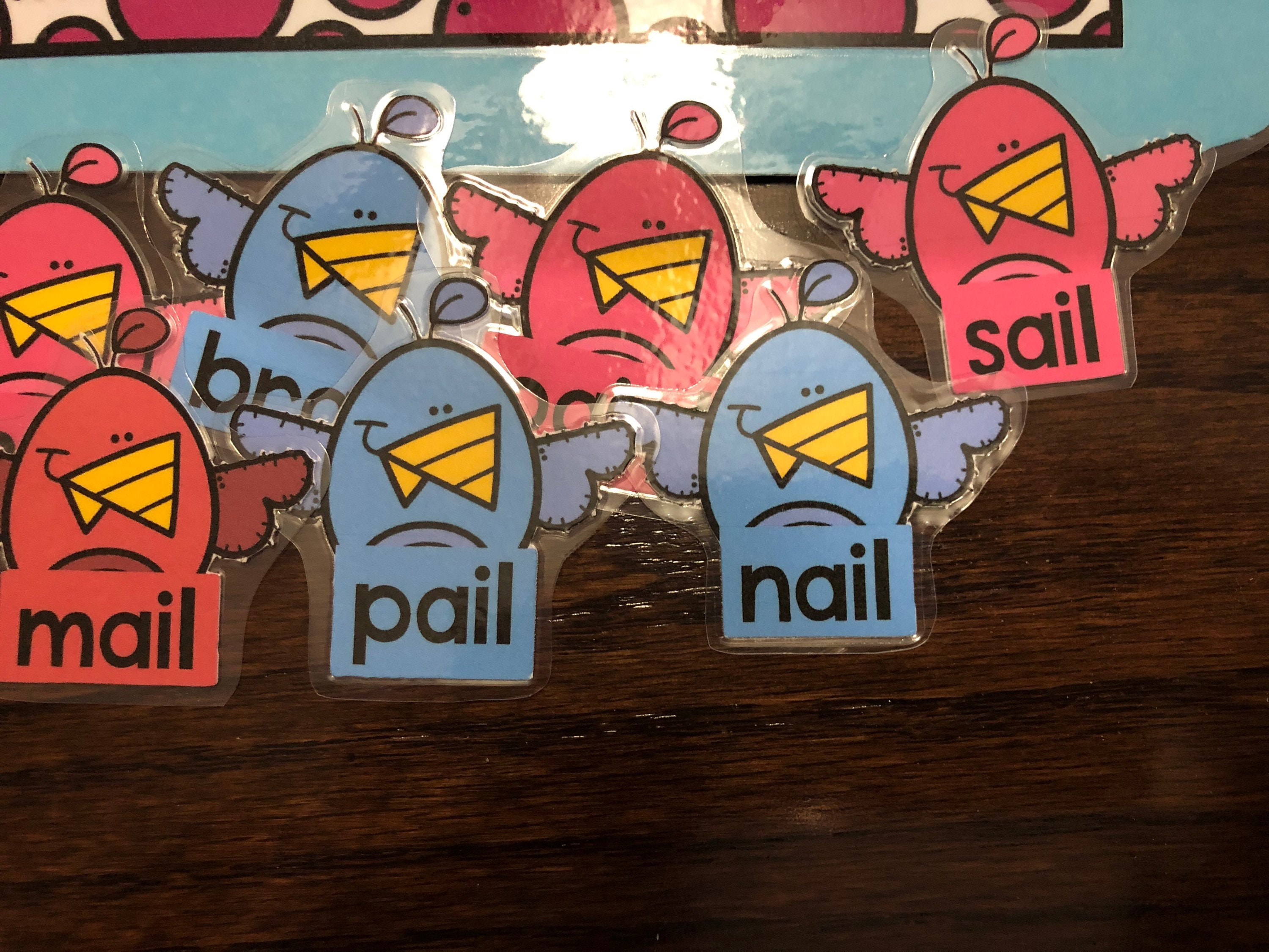Little Birdies Long A Vowel Teams at & Ai Literacy Phonics - Etsy