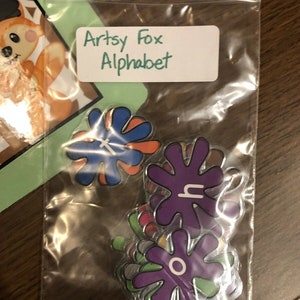 Artsy Fox Alphabet ABC Matching File Folder Game Literacy Center ...