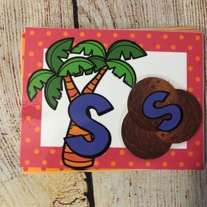 Coconut Coconut Alphabet Match Preschool Kindergarten Homeschool ...