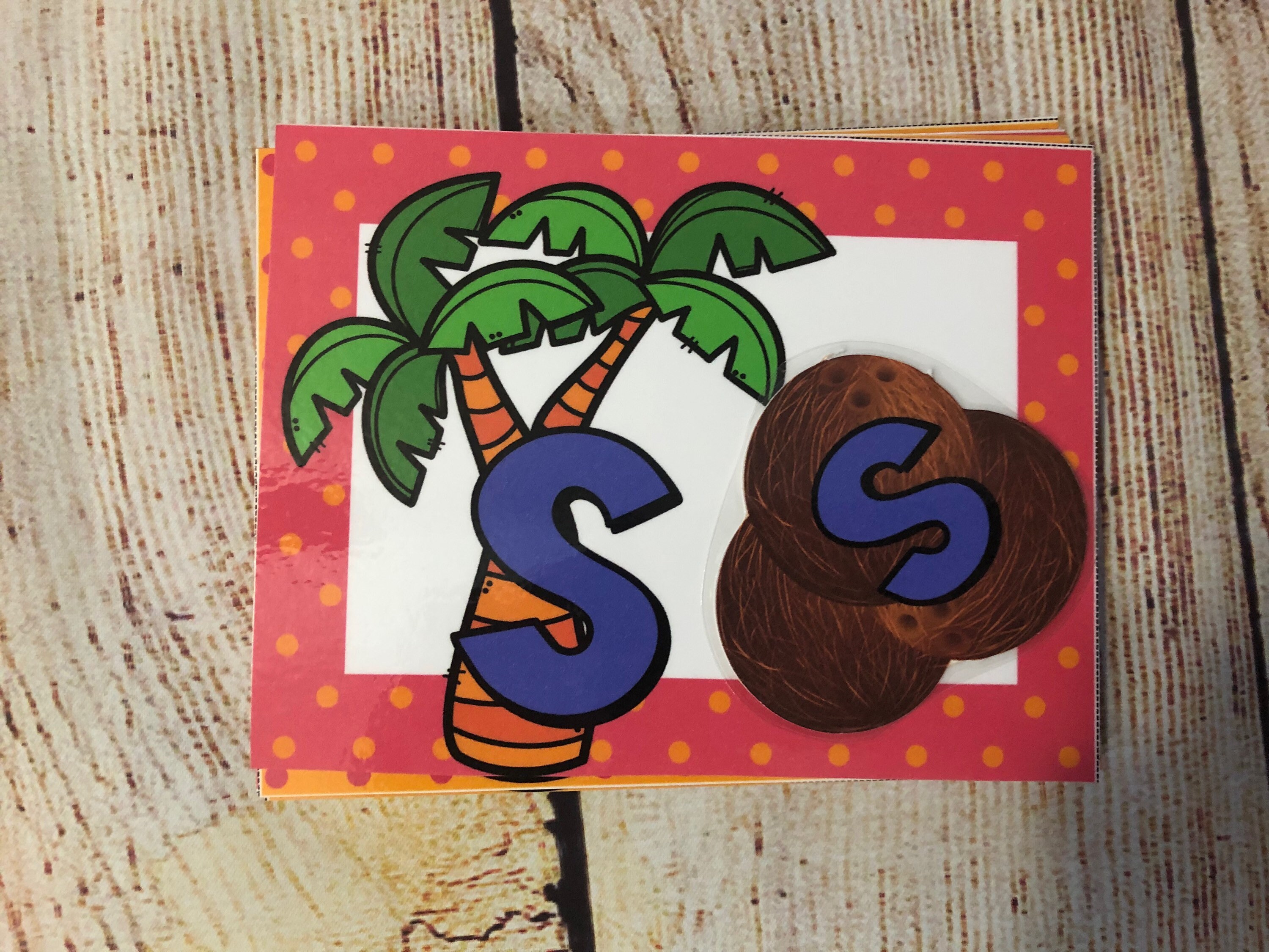 Coconut Coconut Alphabet Match Preschool Kindergarten Homeschool ...