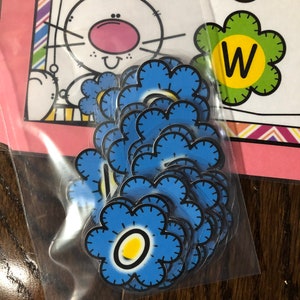 Teacher Made Easter Flowers ABC File Folder Game Literacy Center ...