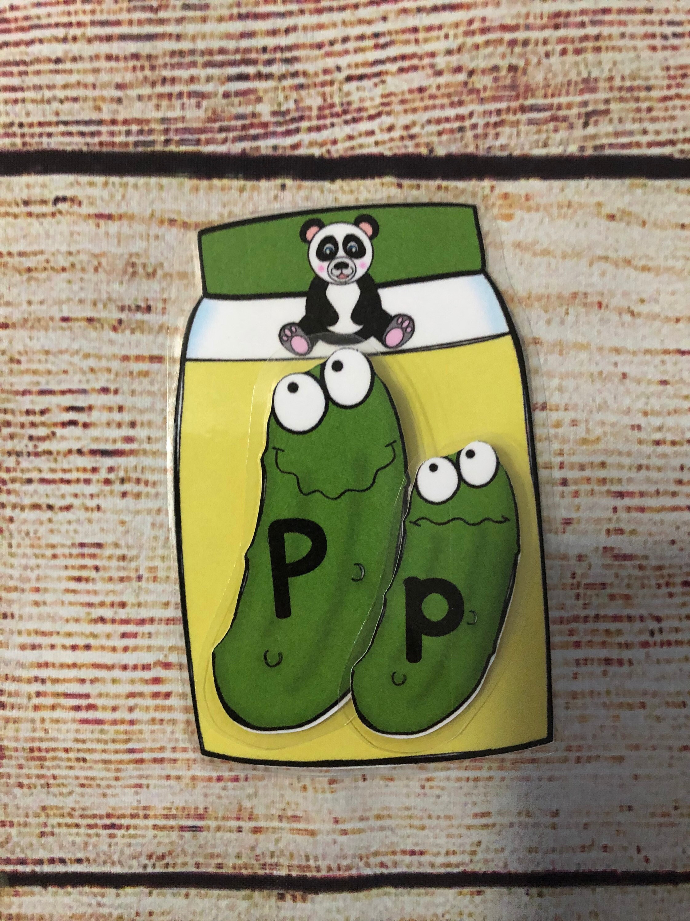 Preschool Kindergarten Pickle Pals Beginning Sounds Busy Bag - Etsy