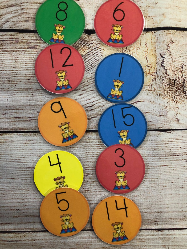 Lion Tamer Tallies Counting Tally Marks Math File Folder Game - Etsy
