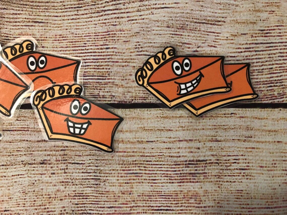 Pumpkin Pie Face Matching File Folder Games Literacy Center Language ...