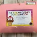 Ice Cream Cuties Long Vowel A Cvce Word Families Phonics Match Literacy ...