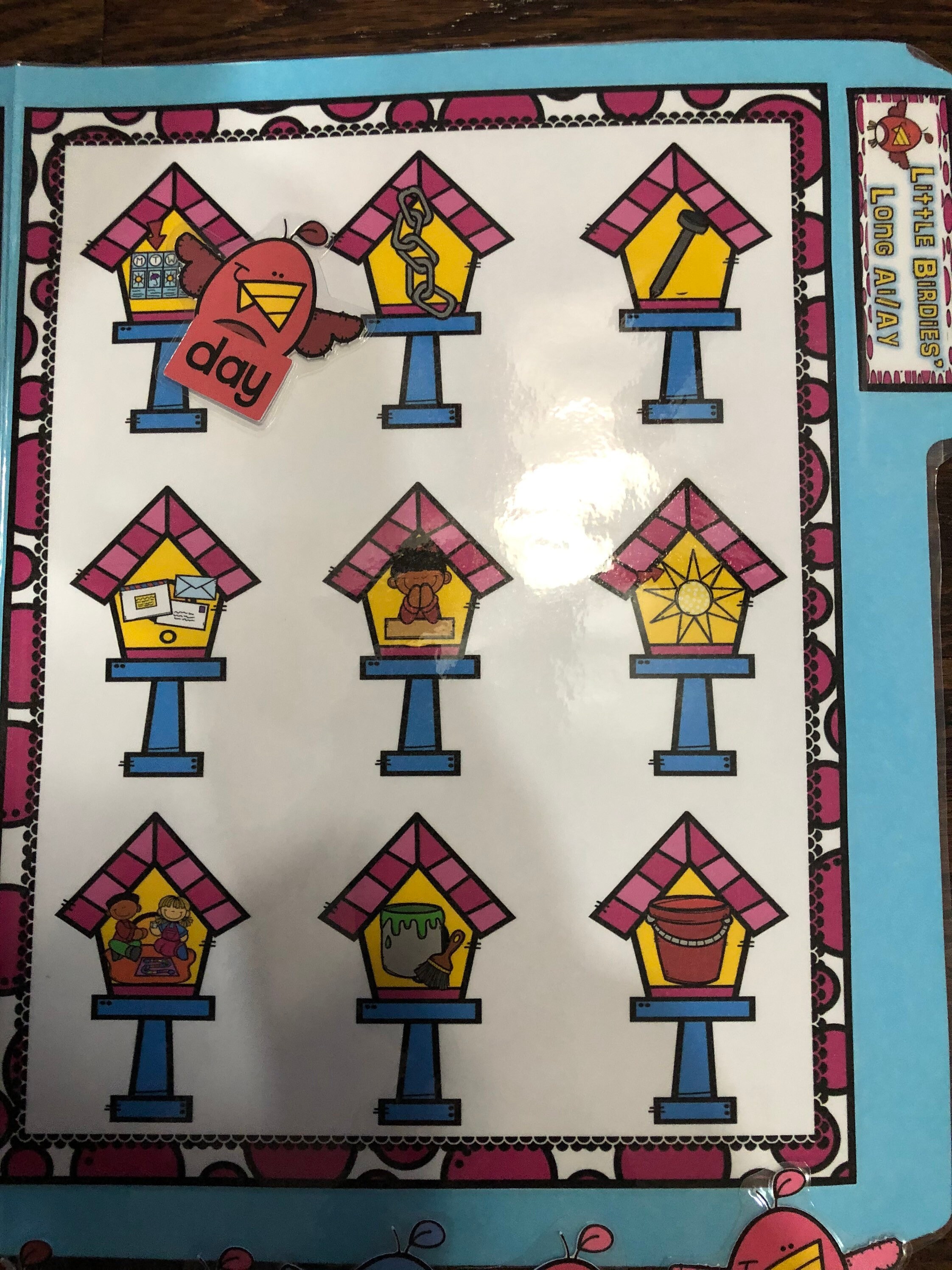 Little Birdies Long A Vowel Teams at & Ai Literacy Phonics - Etsy