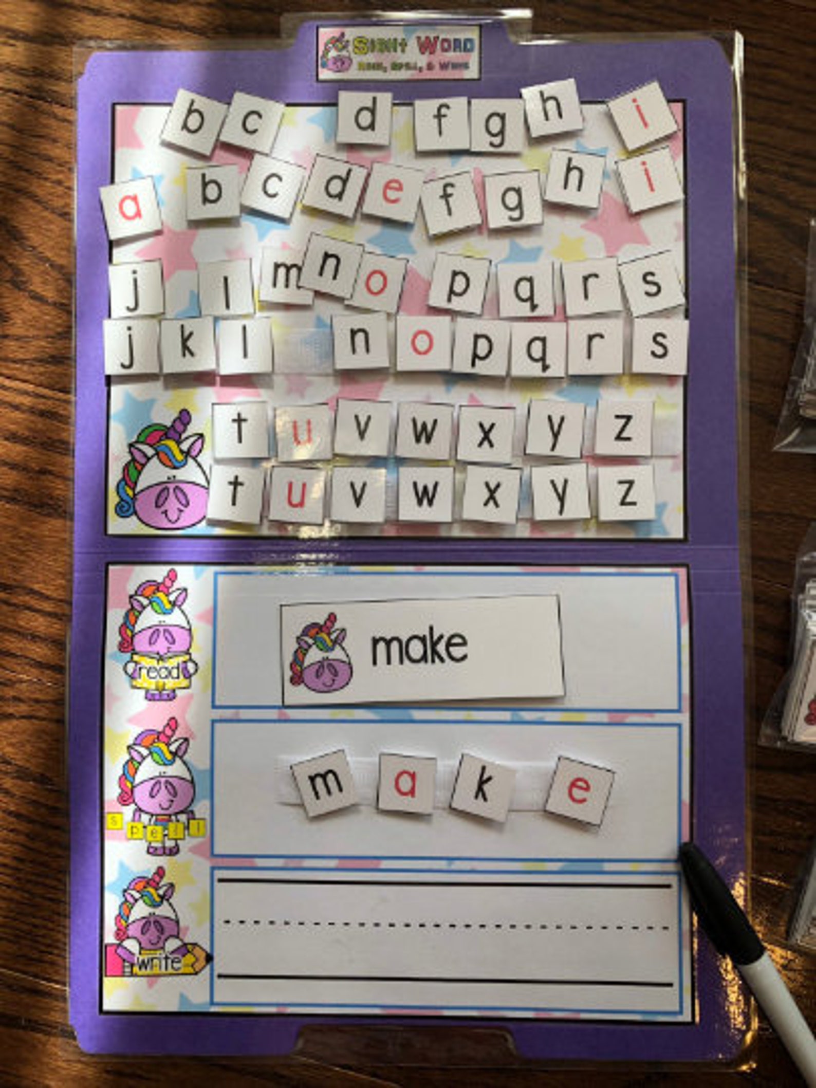 PDF VERSION Dolch Sight Word Practice Build It Reading | Etsy
