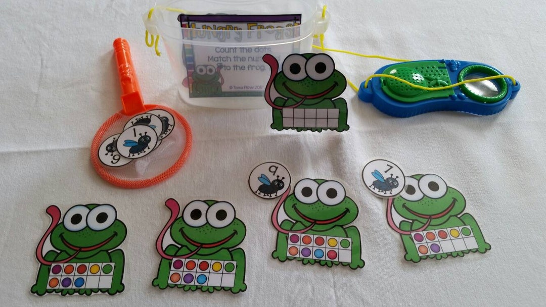 Teacher Made Counting 1-10 Math Center Laminated Classroom Educational ...