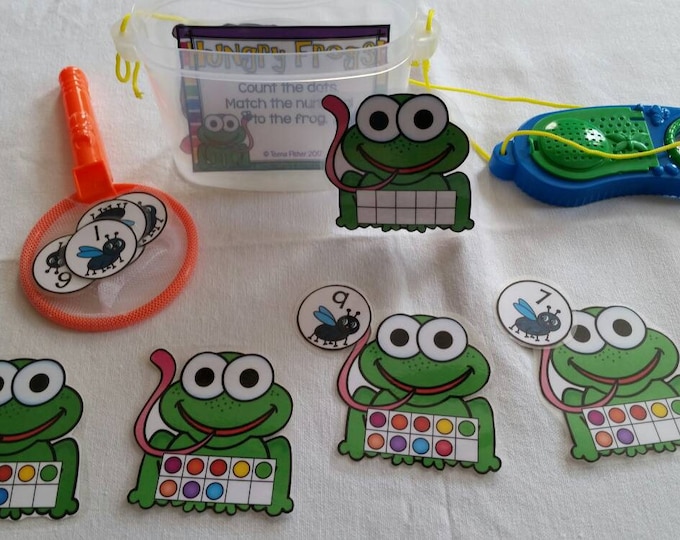 Teacher Made Counting 1-10 Math Center Laminated Classroom | Etsy