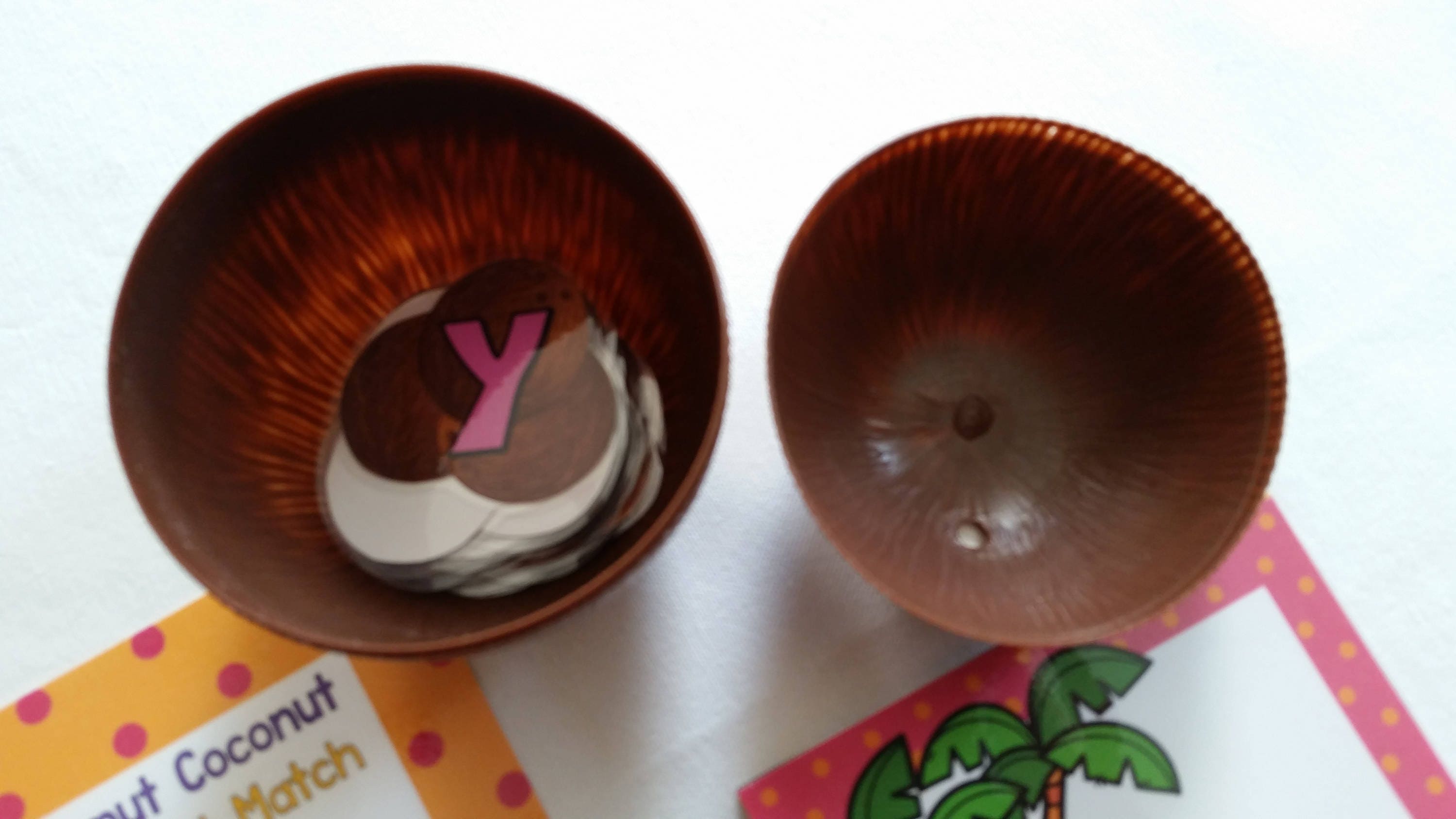 Coconut Coconut Alphabet Match Preschool Kindergarten | Etsy