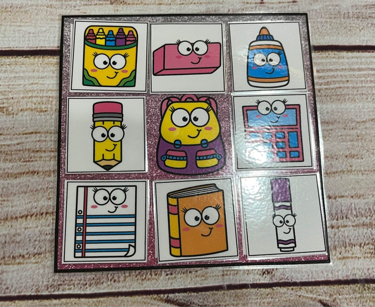 School Tool Emotions Facial Expressions Sorting Task Box Cards ...