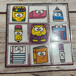 School Tool Emotions Facial Expressions Sorting Task Box Cards ...