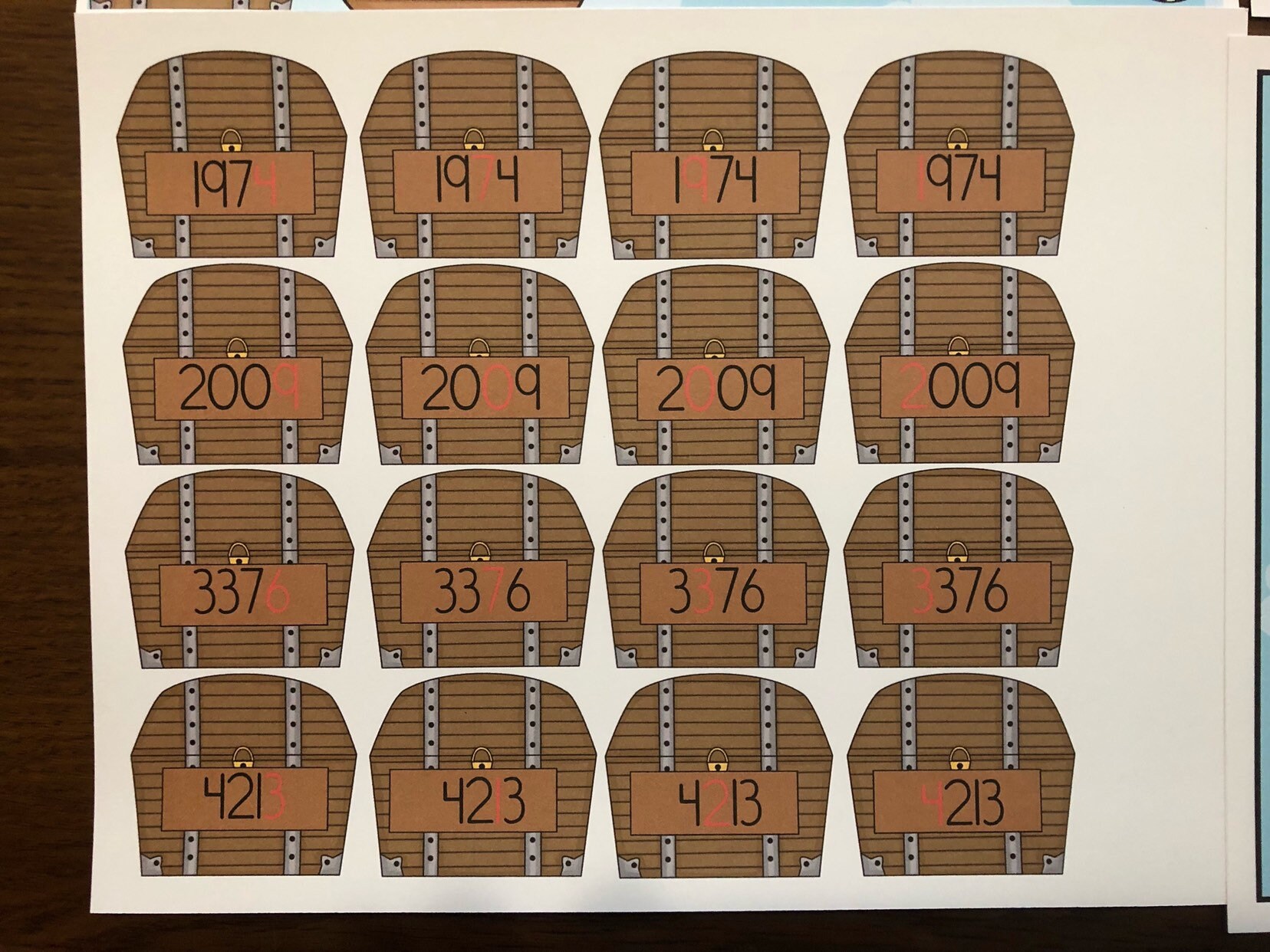 Lil' Monkey Pirate Place Value Math First Second Grade Teacher Made ...