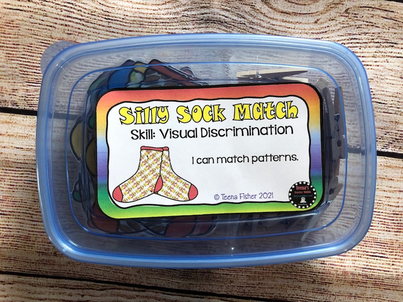 Pattern Matching Visual Discrimination Task Box Busy Bag - Etsy