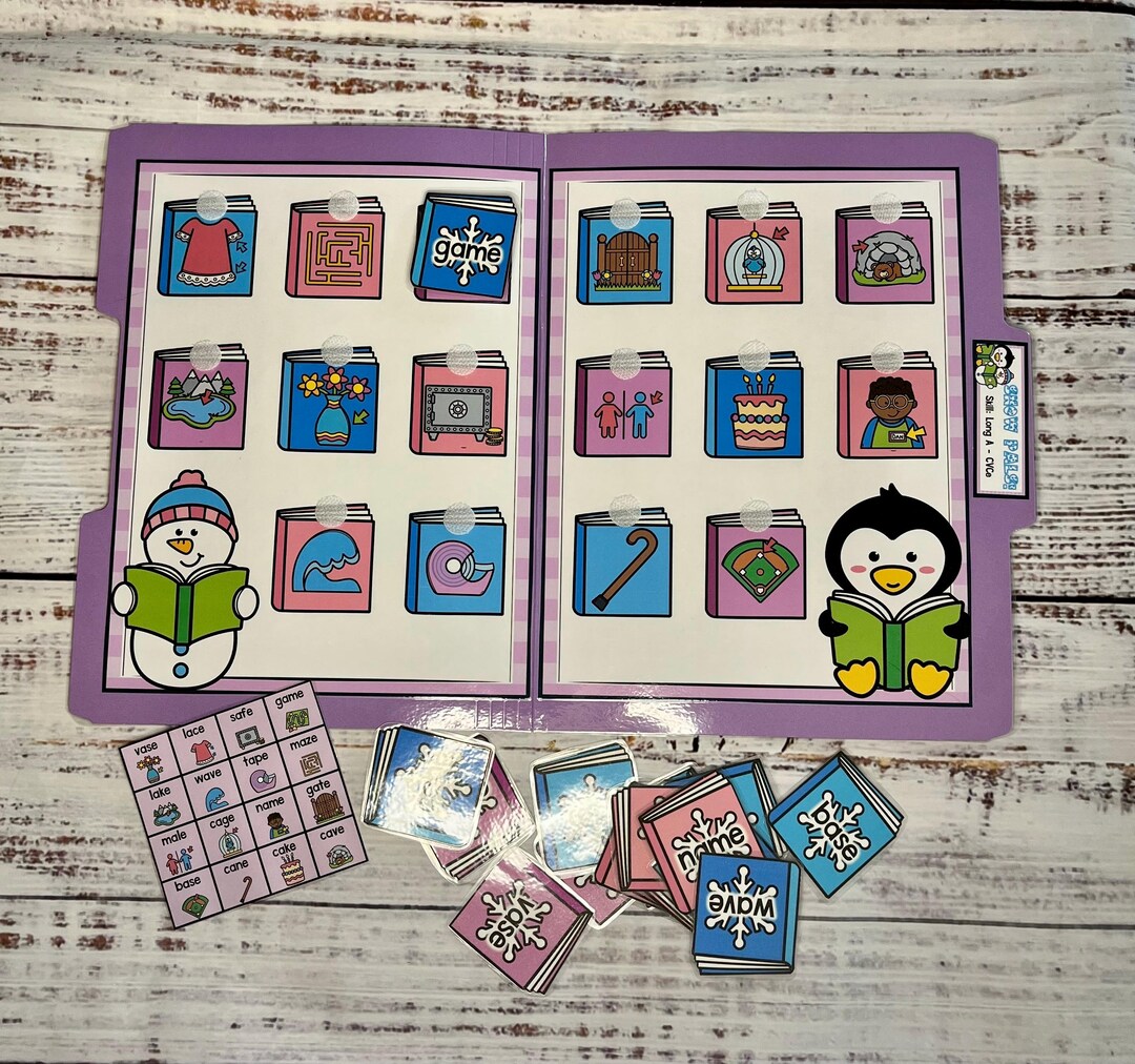 Snowball Fight Long I Vowels Cvce Phonics Word Families Phonics ...