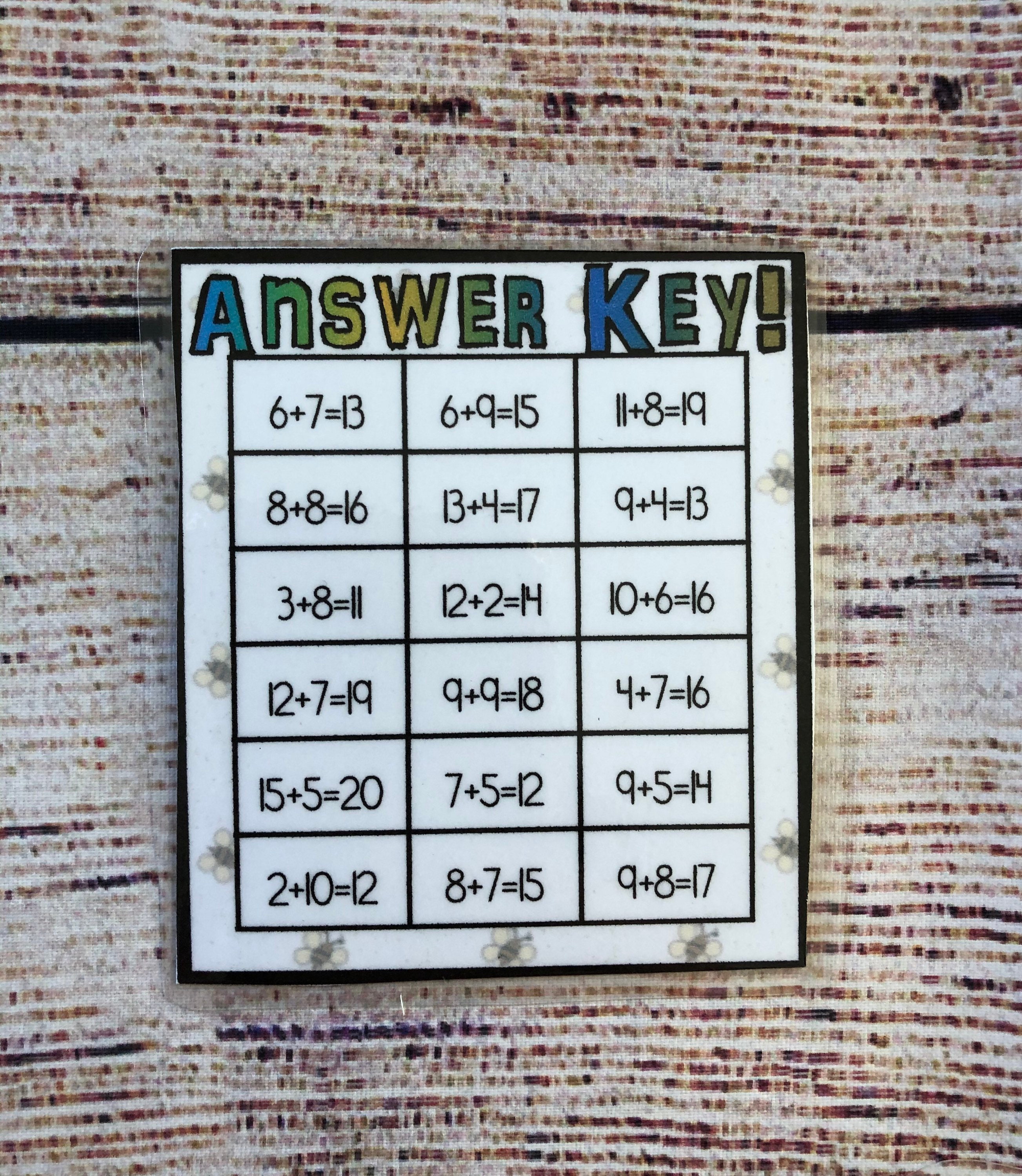 File Folder Game BUSY BEES Math Center Teacher Resource Ready - Etsy