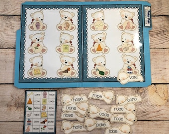 Bunny Color Match Activity File Folder Game Color Sorting - Etsy