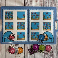 Under the Sea Shape Matching Busy Book Printable Activity Digital ...