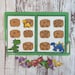 Chunky Dinosaur Counting 1-10 Math File Folder Game Center Teacher ...