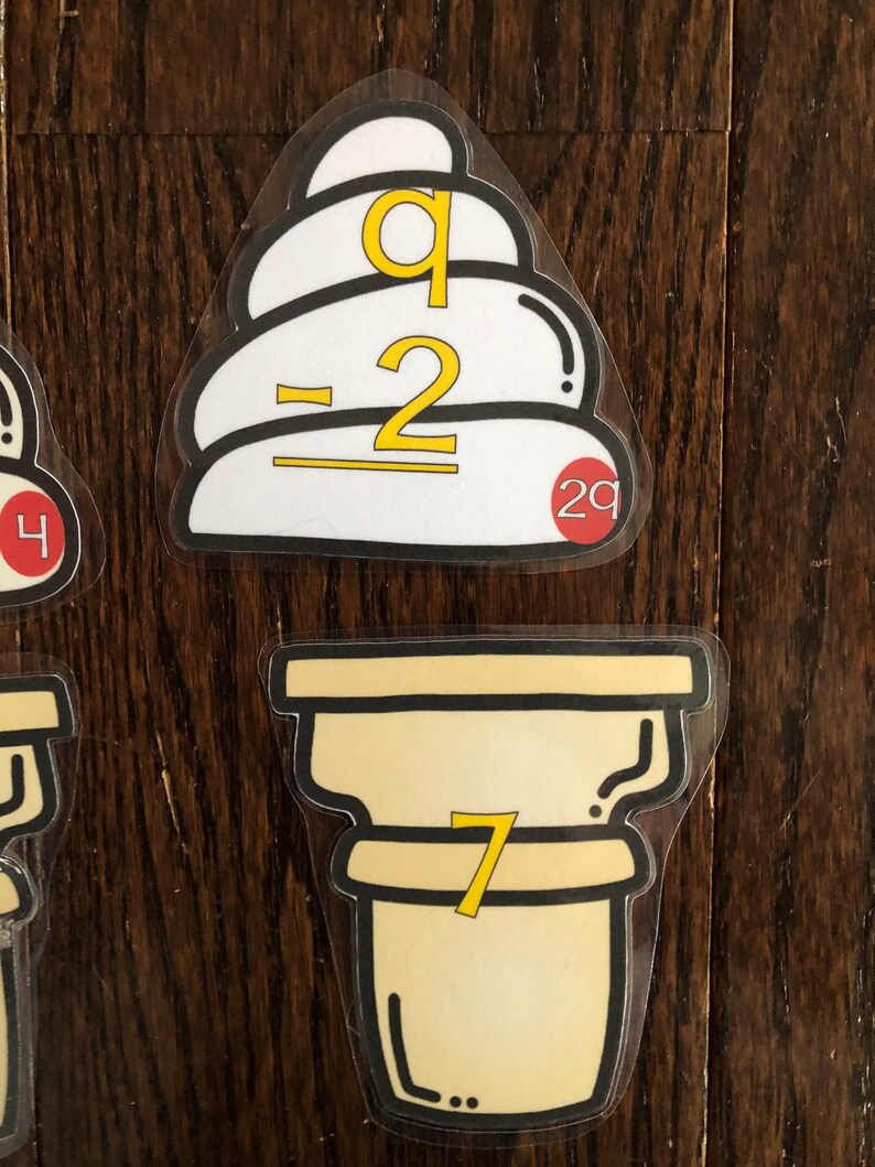 Teacher Made Ice Cream Subtraction From 10 Math Center - Etsy
