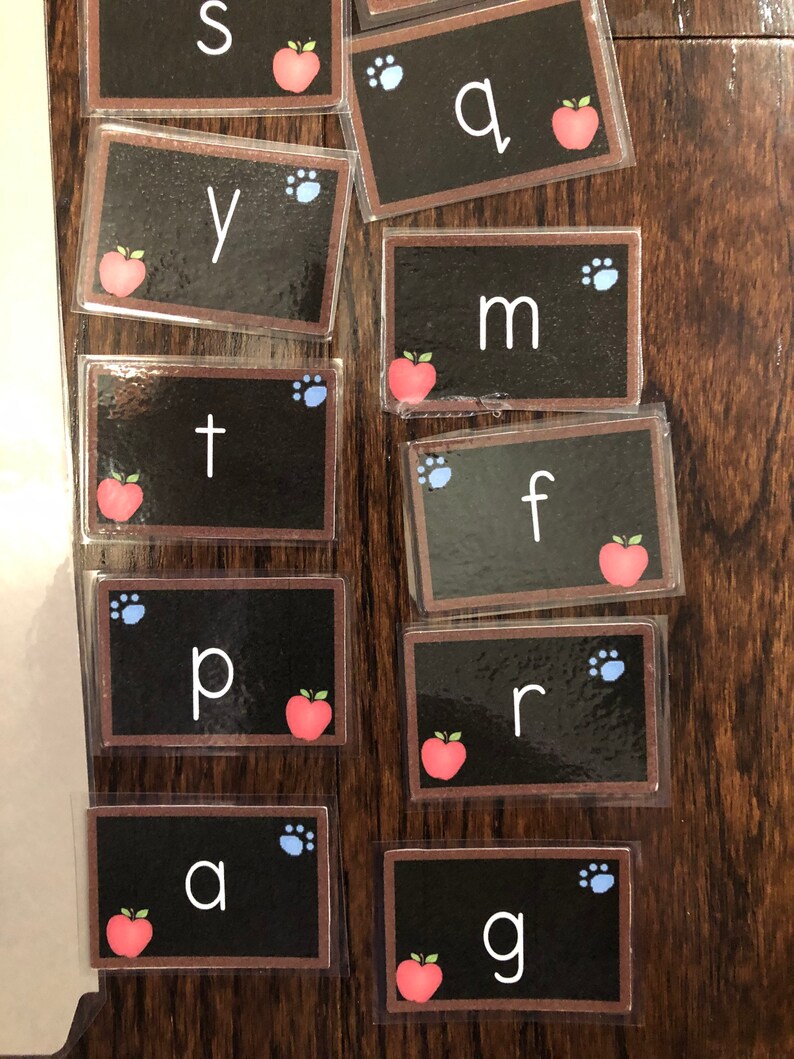 Teacher Made Critter ABC File Folder Game Upper and Lowercase - Etsy