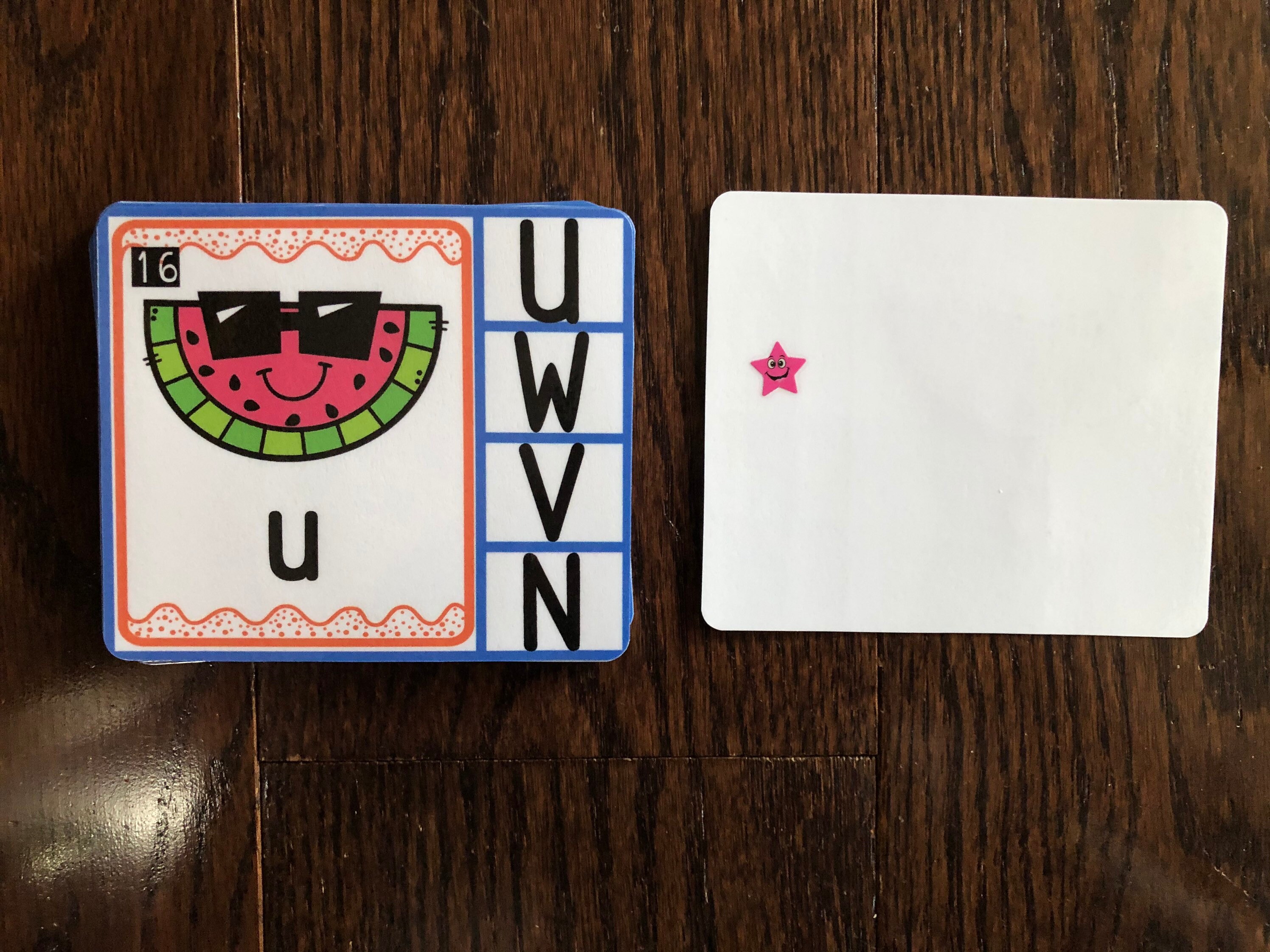 Cool Fruit Alphabet Matching Clip Cards Preschool Kindergarten ...