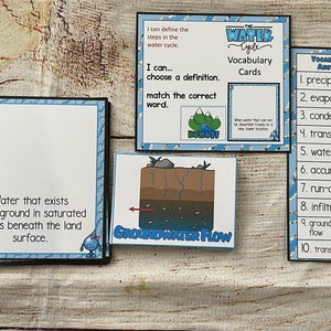 Water Cycle Activity Bundle Ready to Play Activity Task - Etsy