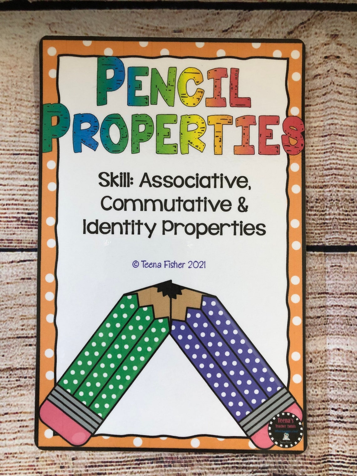 Pencil Properties Addition Subtraction Math File Folder Game - Etsy