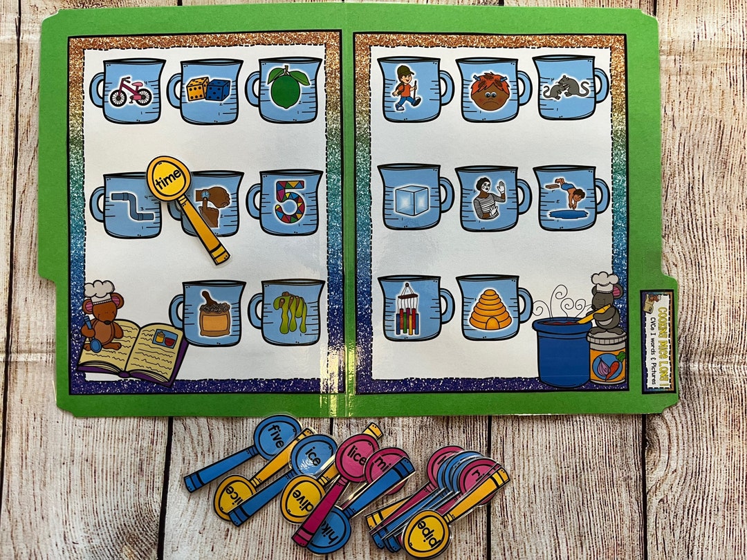 Cooking Mice Long I Vowels Cvce Phonics Word Families Phonics Literacy ...