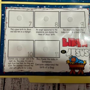 Birth of Jesus Nativity Sequencing Game: Bible Story Teacher Resource ...