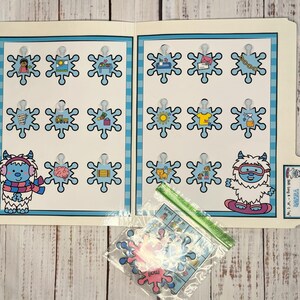 Yeti! Long Vowel A - Ai, Ay Teams Literacy Phonics File Folder Game ...