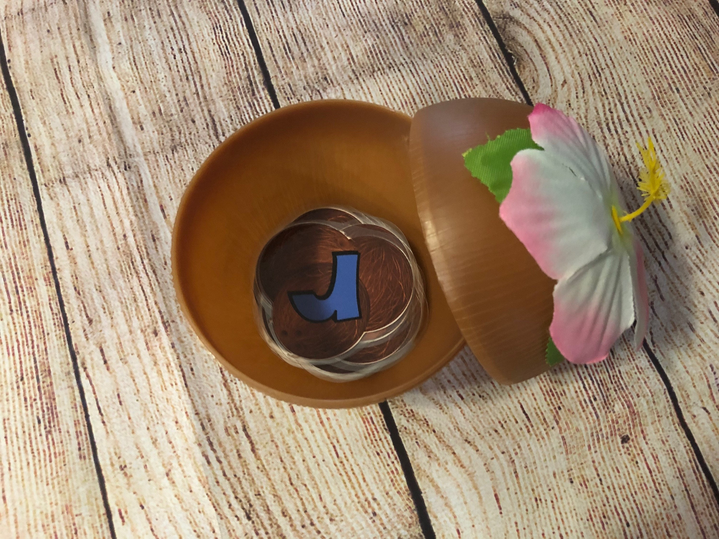 Coconut Coconut Alphabet Match Preschool Kindergarten Homeschool ...