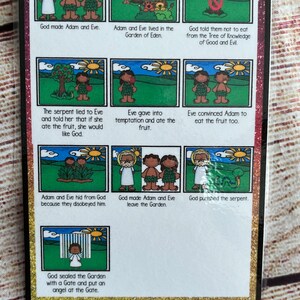 Adam and Eve Story Sequencing Game: Bible Stories Teacher Resource - Etsy