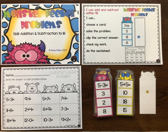 Common Core Math Subtraction